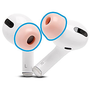 WC HookZ + WC TipZ - Over Ear Hooks and Memory Foam Tips Combo for Airpods Pro by Wicked Cushions | Pink