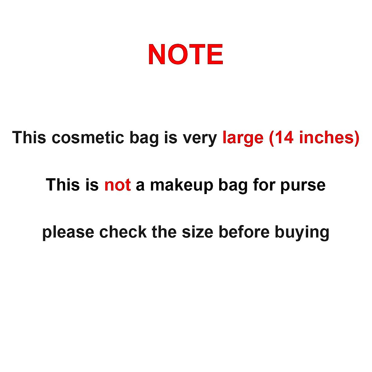ROWNYEON Large Makeup Train Case Travel Clear Eva Makeup Bag Organizer Visible Waterproof Tpu 16.1" Comestic Bag For Womens