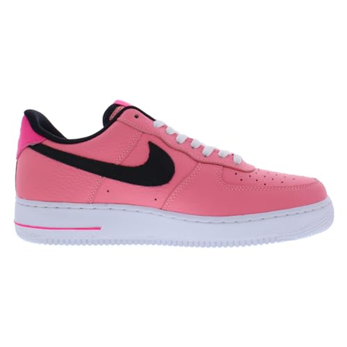 Nike Air Force 1 '07 LV8 Men's Shoes Size-9.5, Pink Gaze/Black-white