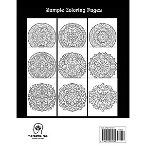 125 Mandalas: An Adult Coloring Book Featuring 125 of the World’s Most Beautiful Mandalas for Stress Relief and Relaxation (Mandala Coloring Books)