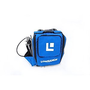 Lowrance ActiveTarget Explorer Portable Ice Kit with ActiveTarget Transducer, Bag, 24Ah Battery, Transducer Pole (No Display Included)