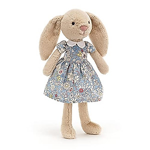Jellycat Lottie Bunny Floral Stuffed Animal, 11 inches | Rabbit & Bunny Plush Toy | Classic Children's Gift