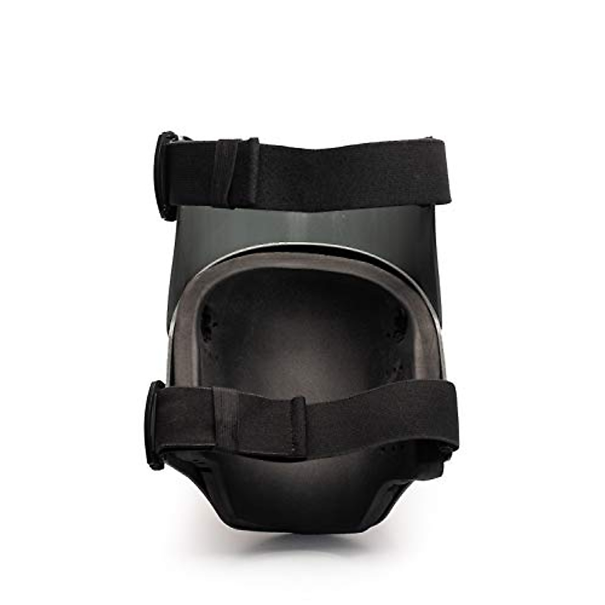 TSE Safety - TSE-TFLX-XL Flex Work Knee Foam Padding Pads - Anti-Slip Strong Double Straps Comfortable Knee Protection Breathable Heavy Duty for Indoor and Outdoor Use – XL, Black & Yellow