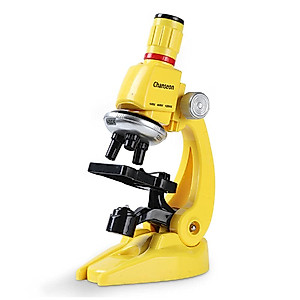 100x-1200x Kids Microscope Kit with Slides, Smartphone Adapter and Accessory Kit,Early Education Toy for Child