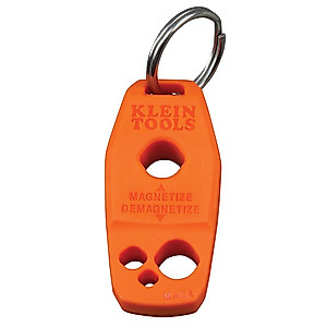 Klein Tools 85146 Screwdriver Set with Magnetizer / Demagnetizer for Magnetic Tips 3 Slotted, 3 Phillips, Non-Slip Cushion Grip, 6-Piece