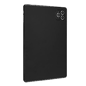 Airshi Office Tablet, Dual Camera 2 Card Slots HD Tablet US Plug 100-240V for Home (Black)