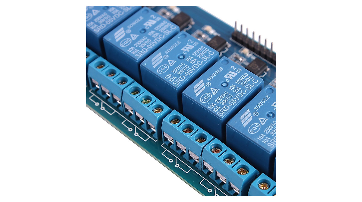 JBtek 8 Channel Relay Module for Arduino & Raspberry Pi