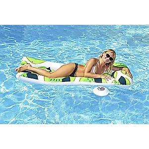 Poolmaster 54504 Portable Floating Waterproof Multi-Light Speaker with Call Functionality for Swimming Pool Party, Patio, Outdoor, Backyard, Multicolor