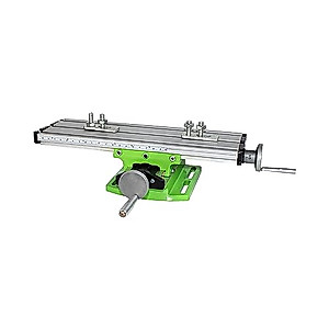 HFS (R) Multifunction Worktable Milling Working Cross Table Milling Machine Compound Drilling Slide Table For Bench Drill Adjustment X-Y (310X 90MM)