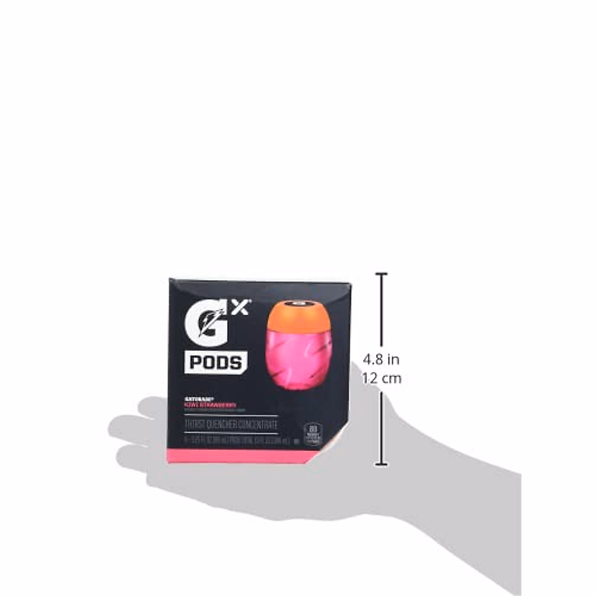 Gatorade unisex adult Gatorade GX Pods, Kiwi Strawberry (24ct), 6 x 4pack 24 Pods US