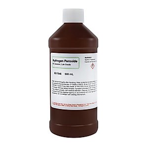 ALDON Innovating Science Hydrogen Peroxide 6% Solution, 500mL - Laboratory Grade - The Curated Chemical Collection