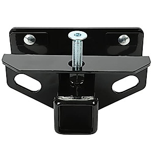 KUAFU Class 3 Towing Trailer Hitch Compatible with 2003-2020 Dodge Ram 1500 2500 3500 Rear Receiver Hitch Tow Towing Combo W/Cover Kit - 2 inch