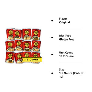 The Good Crisp Company, Good Crisps Minis (Original, 1.6 Ounce, Pack of 12) Non-GMO, Allergen Friendly, Potato Chip Snack Pack, Gluten Free Snacks