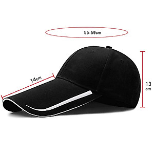 YEKEYI Extra Long Bill 100% Washed Cotton Baseball Cap Lengthened Brim Sun Protection Hat Long Large Bill Cap Gray