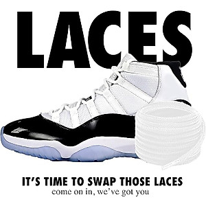 Proof Culture Premium Jordan 11 Laces - Oval Thick Shoe Laces for Sports and Gym - Round Shoe Laces Replacement