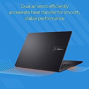 ASUS Newest 16 inch WUXGA Laptop, 12th Gen Intel Core i5 1235U Processor, 10-Cores, 16GB RAM, 1TB PCIe SSD, 180 ° Hinge, HDMI, Windows 11 Home, Black