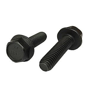(10) M8-1.25x20 Metric Class 10.9 Hex Flange Bolts Frame Cap Screws Phos & Oil