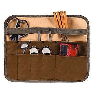 Camping Tableware Bag, Picnic Camping Organizer Picnic Cutlery Roll Flatware Organizers Hanging Storage Bag, for Outdoor Picnic Barbecue