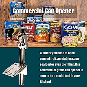 Commercial Can Opener Heavy Duty,Manual Table Can Opener Compatible with Edlund #1,Industrial Can Opener for Big Cans