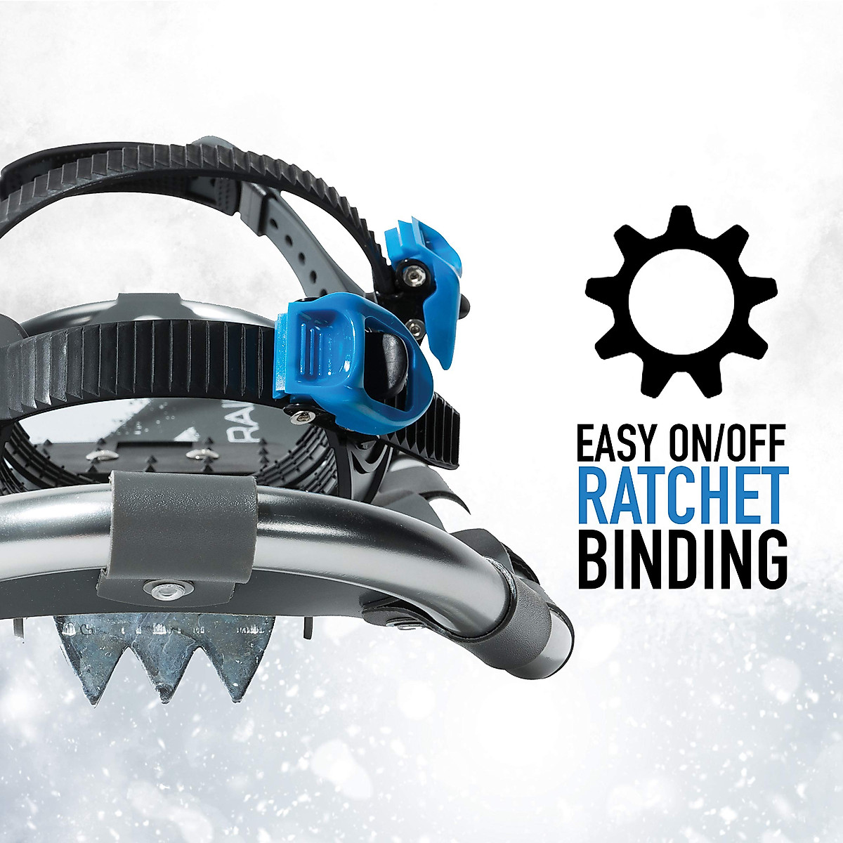 Franklin Sports Snowshoes for Men and Women - Lightweight Aluminum Snowshoes for Adults - Easy to Use Adjustable Snowshoes - Carry Bag Included - 36"