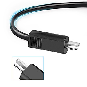 Sopito Extension Power Cord for Recliner, 4 Ft 2 Pin Lift Chair Replacement Cable for Most Recliner