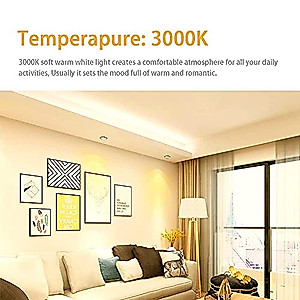 OTAHOMEE E17 LED Light Bulb,E17 Intermediate Base Type R14 Reflector LED Spotlight Bulb Used for Desk Lamp,Cabinet Lighting,Reading Lamp,5W(60W Equivalent) Warm White 3000K Non-Dimmable 1Pack