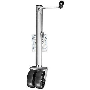 ROAD DAWG Boat Trailer Jack with Dual Wheel, 3/4 Ton (1,500 lb) Capacity, Heavy Duty Swing-Back Bolt-On Trailer Jack,ATR39002MB