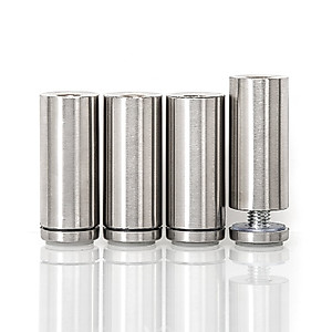 FITUEYES Monitor Stands Curved Glass Computer Risers with Height Adjustable for PC Monitors, Laptops, Computers & TVs，DT105002GC
