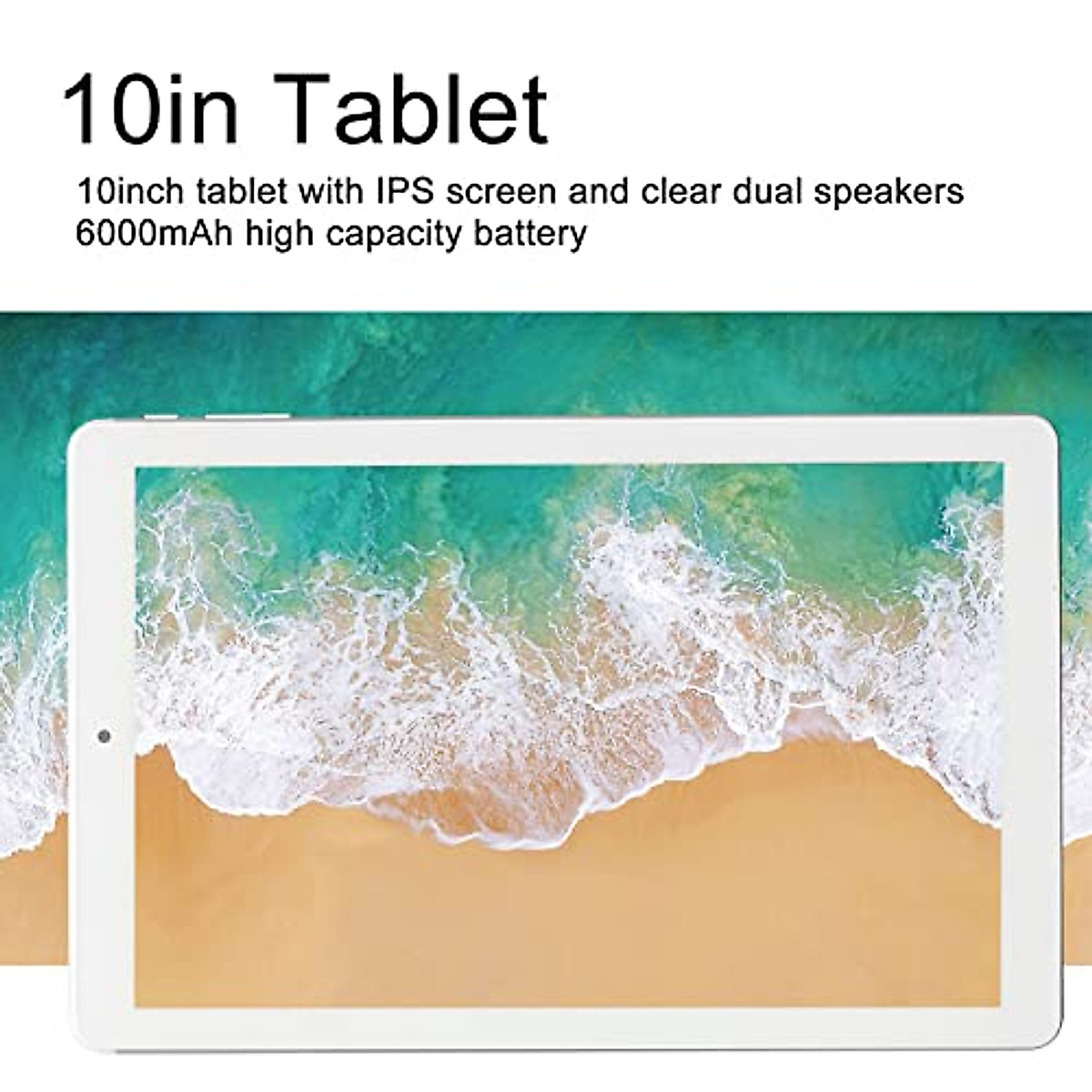Tablet, 10 Inch 1920x1080 IPS Screen Tablet for Android 11, 4GB RAM 256GB ROM Octa Core Tablet, Portable 3G Networks WiFi Tablet for Daily Life