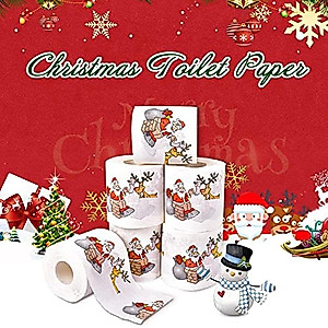 Christmas Printing Toilet Paper Old Man Christmas Pattern Printing Printing Series Toilet Paper Paper Toilet Printing Paper