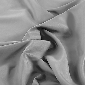 Lirex Flat Sheet (2-Pack), Twin Size Extra Soft Brushed Microfiber Flat White Sheets, Machine Washable Wrinkle Free Breathable (Grey, Twin Size)