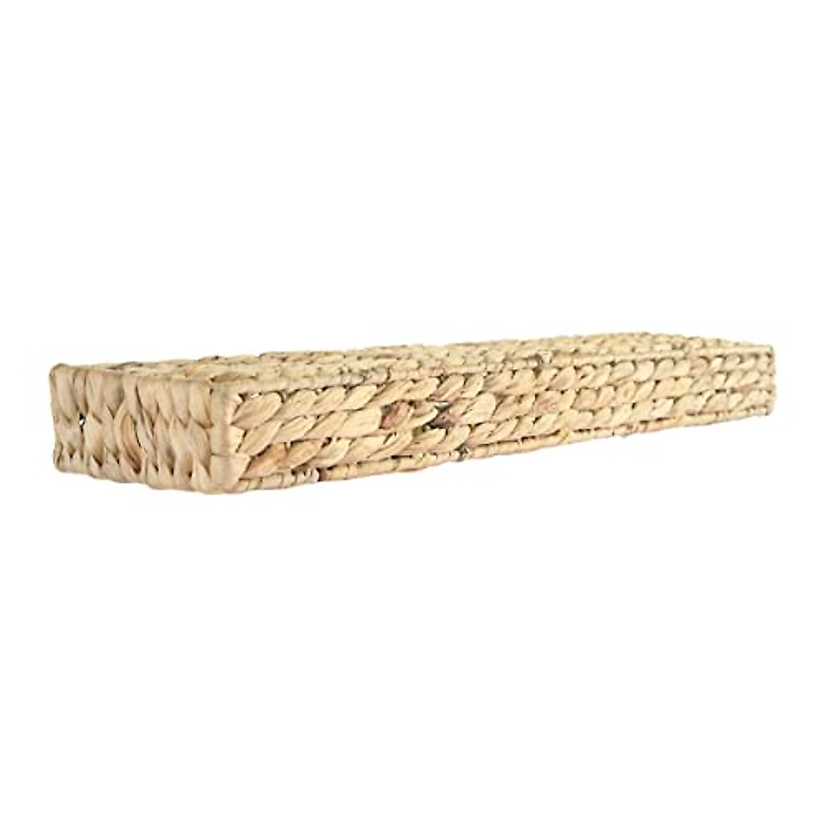 Creative Co-Op Handwoven Water Hyacinth Floating Wall Shelf