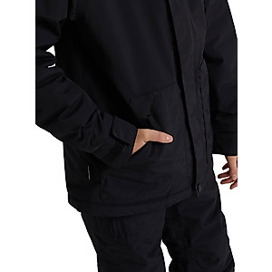 Burton Boys Dugout Jacket, True Black New, Medium
