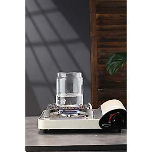 LOEZ Coffee Bean Storage Container Airtight, Lid Sealed with Press-Down Vacuum, Borosilicate Glass Coffee Canister, Food Storage, Coffee Bar for Ground Coffee, Tea, Beans, Spices (Extra Large - Clear)