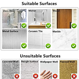 Aussido Large Wall Hooks for Hanging Heavy Duty 12 Pack Adhesive Hooks for Coat Towel Waterproof and Oilproof Sticky Hooks for Bathroom Kitchen(Transparent)