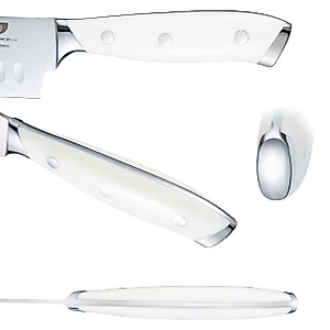 Knife Set, Karcu 23-Piece German Steel Forged Kitchen Knife Block Set, Acacia Block