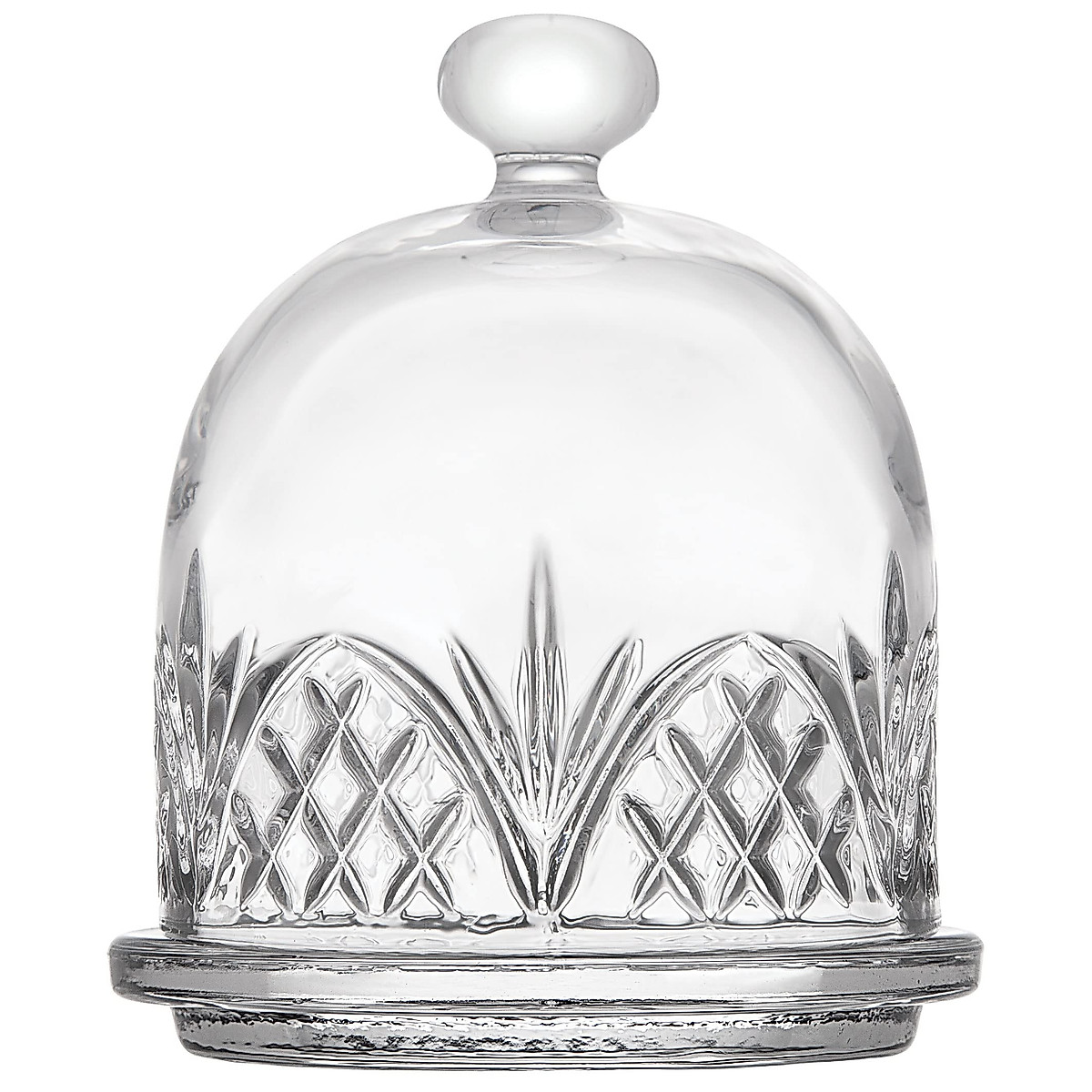 Godinger Serving Hostess Set - Butter Dish, Sugar and Creamer, Packet Holder, Cracker Tray - 5 Piece Set, Dublin Collection