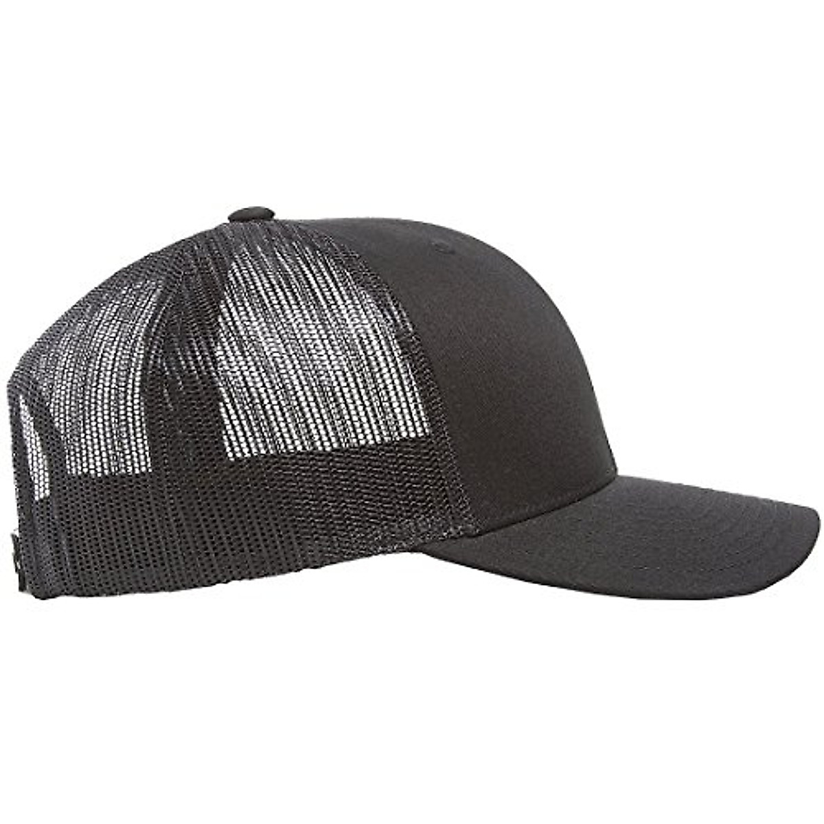 Yupoong Men's YP Classics Retro Trucker Hat, Black, One Size