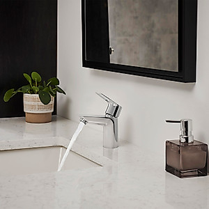 GROHE 23085001 Bauloop, Single Hole Single-Handle S-Size Bathroom Faucet 1.2 GPM - Drain not included, Chrome