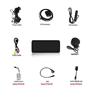 Android 12 Car Stereo GPS Sat Nav for Mercedes-Benz CLS W218 Touchscreen Multimedia Player Mirror Link TPMS CarPlay + DVR,Qualcomm 450 4+64GB 12.5 inch-（2012-2013） NTG4.5