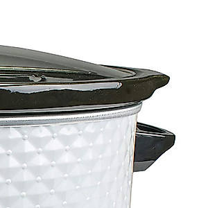 Brentwood Select SC-157W Slow Cooker, 7 Quart, White