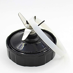 Anbige 4PCS White Rubber Sealing O-Ring Gasket Replacement Parts for Ninja Juicer Blender Replacement Seals (4 3.93inch gaskets)