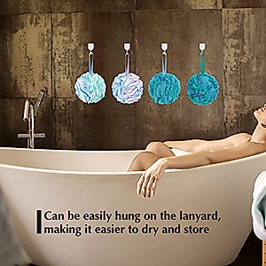 10 Pack Bath Sponge Shower Loofahs 40g,Mesh Pouf Bath Scrunchies Body Wash Puff,Body Scrubber Exfoliating Bath Sponge for Women and Men