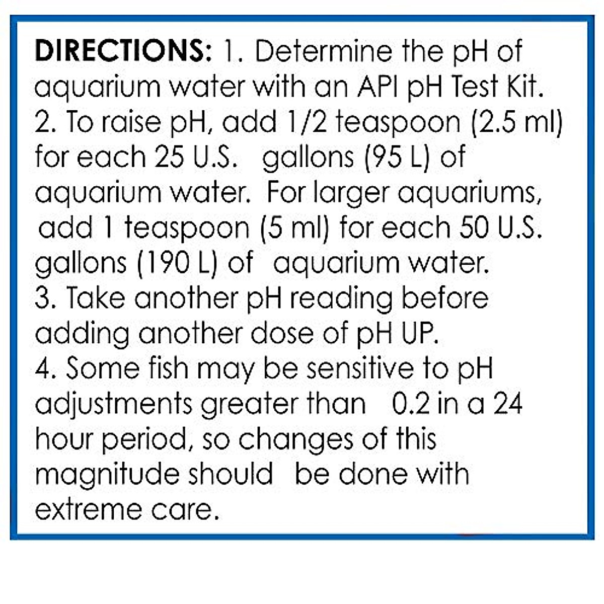 Aquarium Pharmaceuticals 31C pH Up Aquarium pH Adjuster, 4 oz.