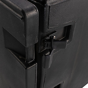 CFS TC1826N03 Cateraide Polyethylene Sheet Pan and Tray Carrier, 28-3/4" Length x 21" Width x 22.12" Height, Black