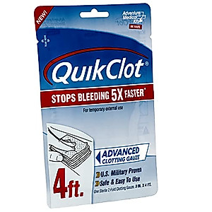QuikClot Advanced Clotting Gauze - 3 x 48 in