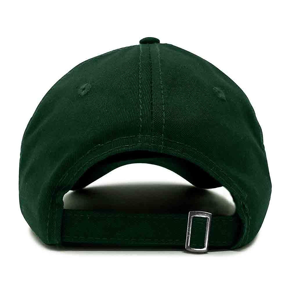 DALIX Baseball Cap Dad Hat Plain Men Women Cotton Adjustable Blank in Dark Green