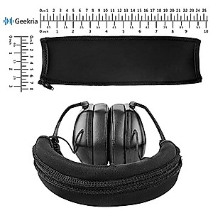Geekria Headband Cover Compatible with V-Moda Crossfade LP, Crossfade M-100, Crossfade Wireless Headphone/Headband Protector/Headband Cover Cushion Pad Repair Part, Easy DIY Installation.