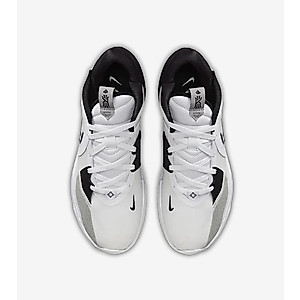 Nike Kyrie 5 Low Men's Basketball Shoes (White/White/Black, us_Footwear_Size_System, Adult, Men, Numeric, Medium, Numeric_9_Point_5)