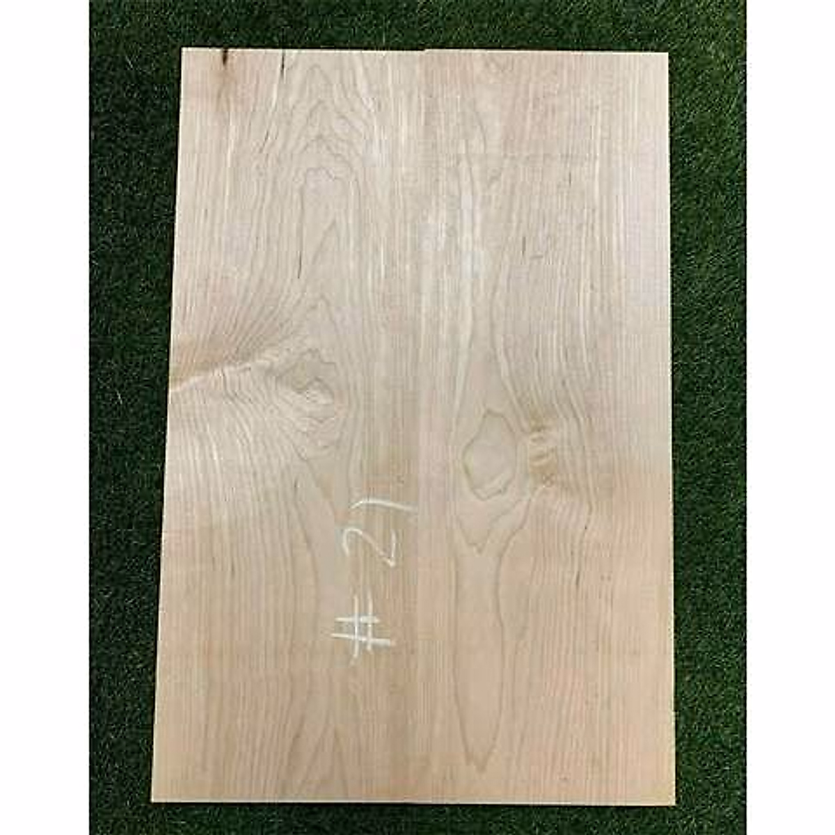 Exotic Wood Zone's Hard Maple bass Guitar Body Blank | Electric Guitar Body Blank | Solid Body Electric Guitars Blank | Luthier Tonewood Body Blanks | 21" x 14" x 1-3/4" - Glued (3 Pcs)